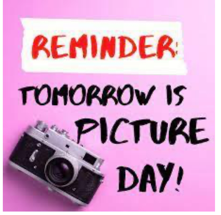 REMINDER: Picture Day Tomorrow