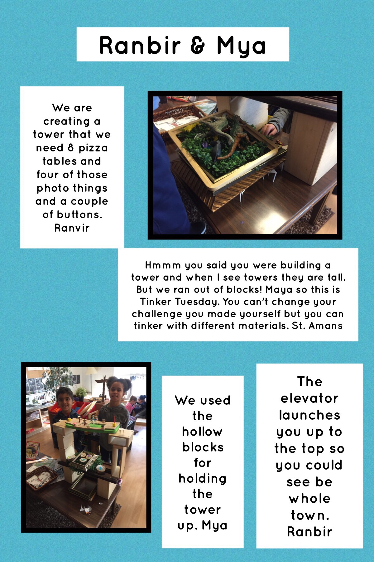 Tinker Tuesday | Miss St. Amand & Her First Grade Friends!