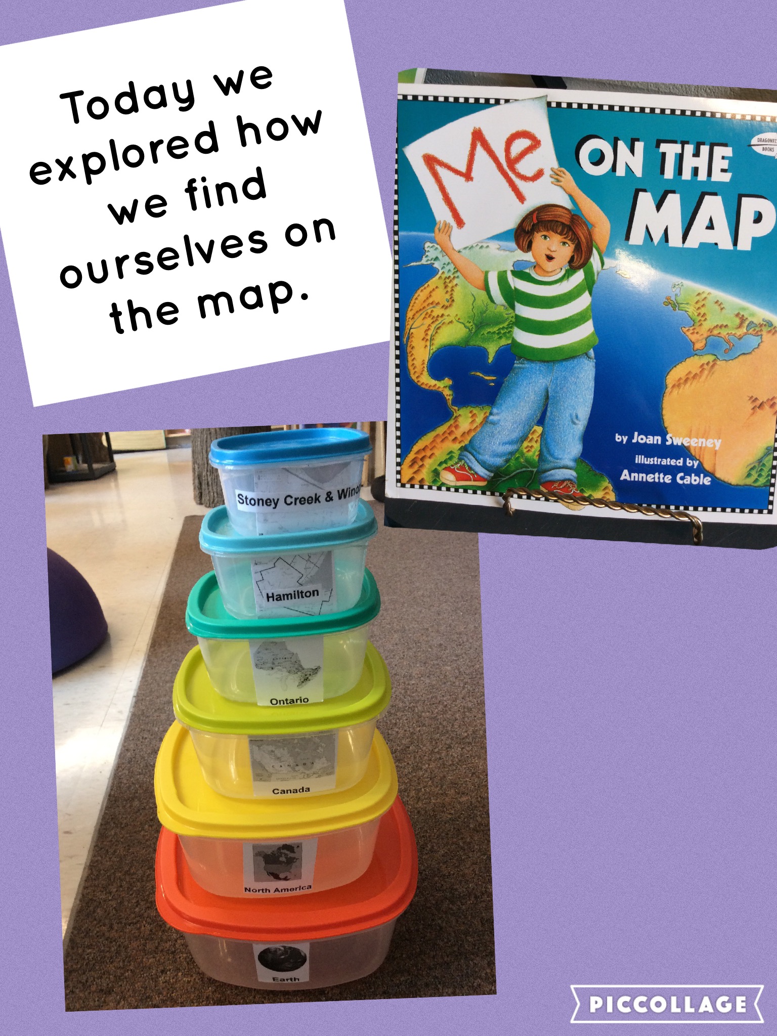 Me On The Map | Grade 1 with Mrs. Dale