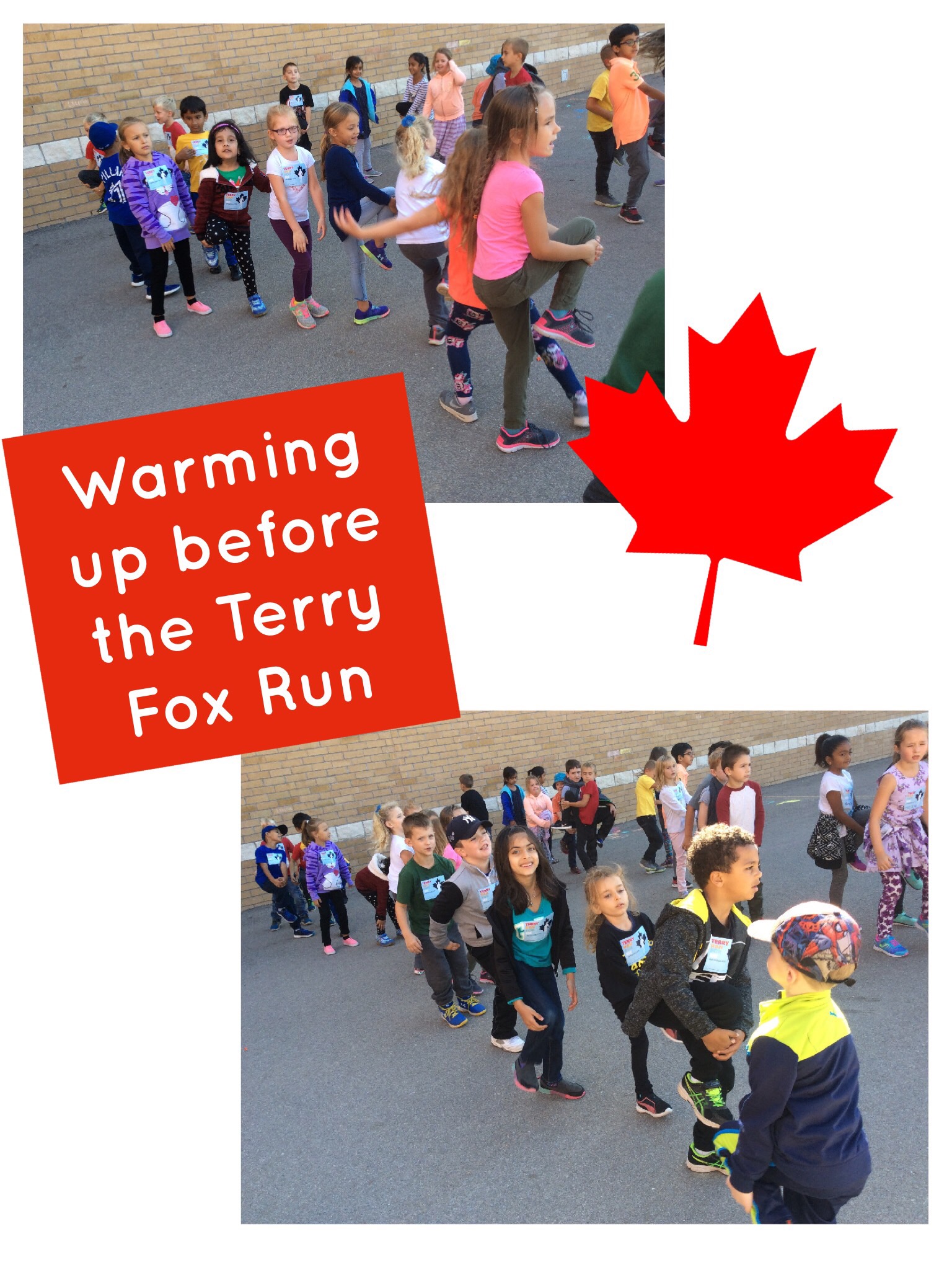 Terry Fox Run | Grade 1 with Mrs. Dale