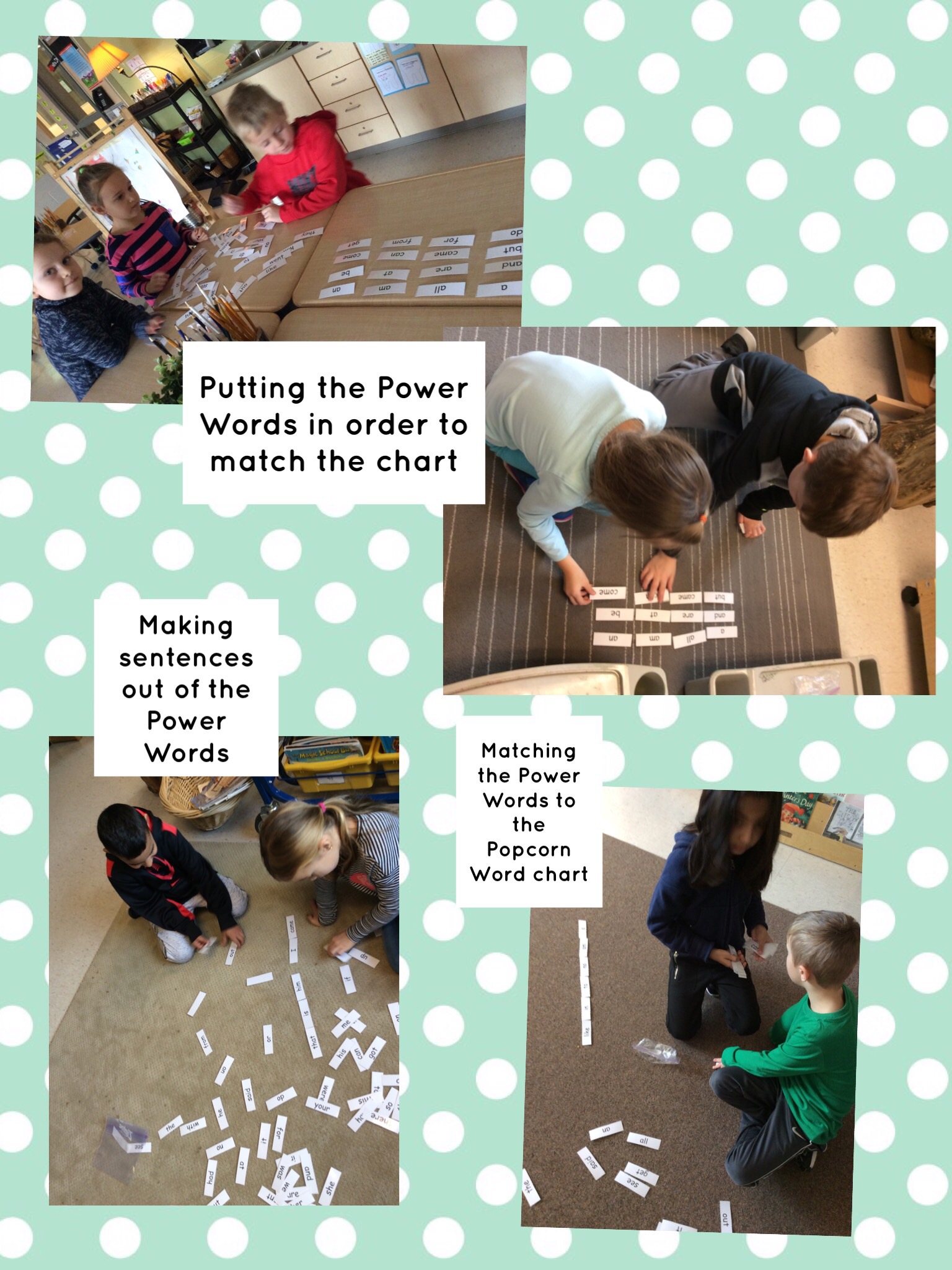 Grade One Power Words | Grade 1 with Mrs. Dale