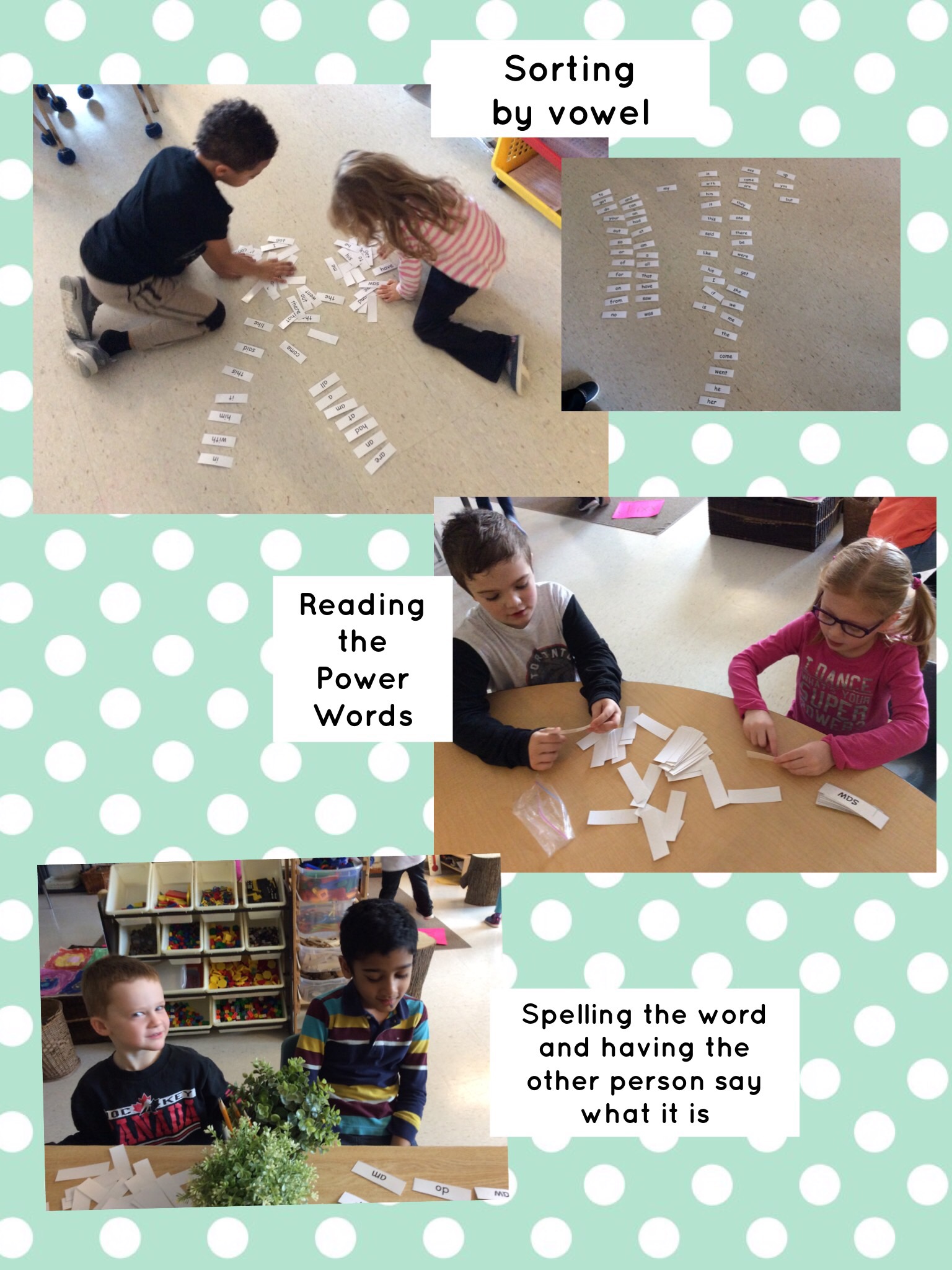 Grade One Power Words | Grade 1 with Mrs. Dale