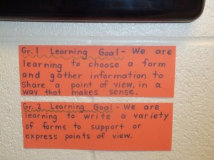 Miss D » Big Ideas, Learning Goals, Success Criteria, Anchor Charts ...