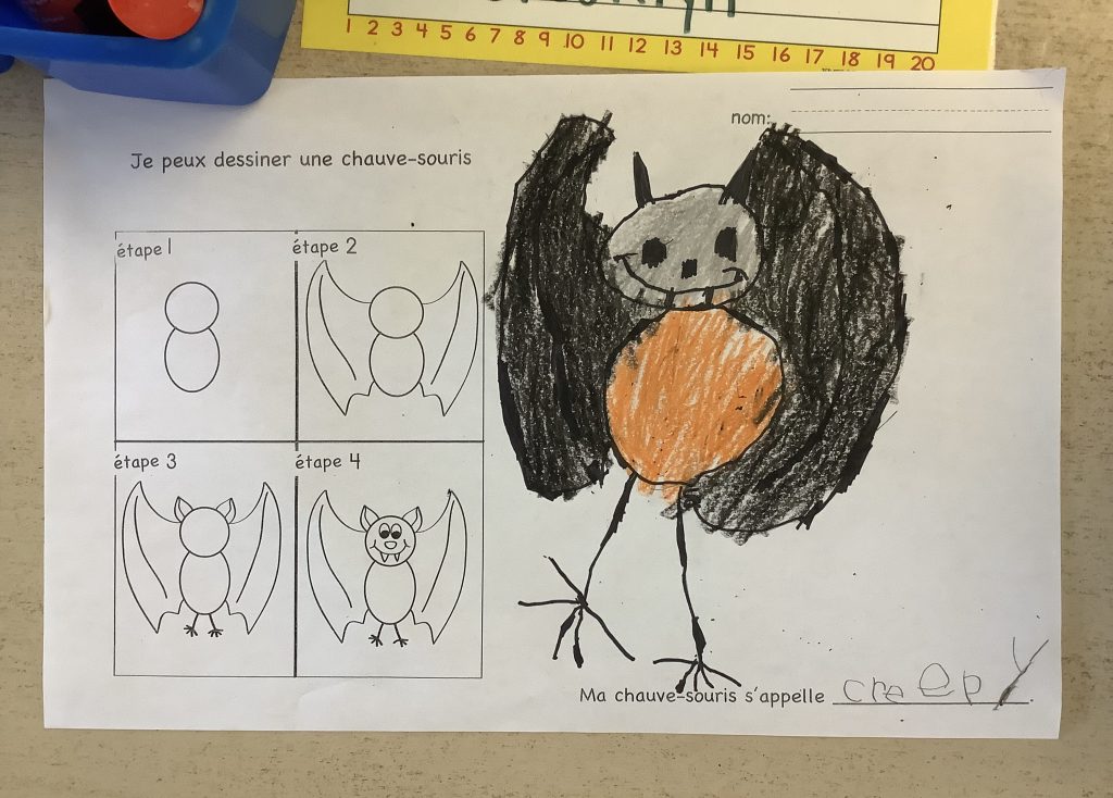 Artists- Je peux dessiner une chauve-souris 🦇 – ma classe
