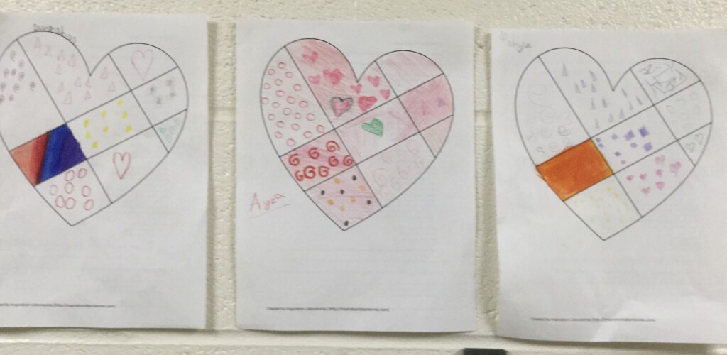 Valentine Heart Glyphs – Mrs. Coffer – Tiffany Hills
