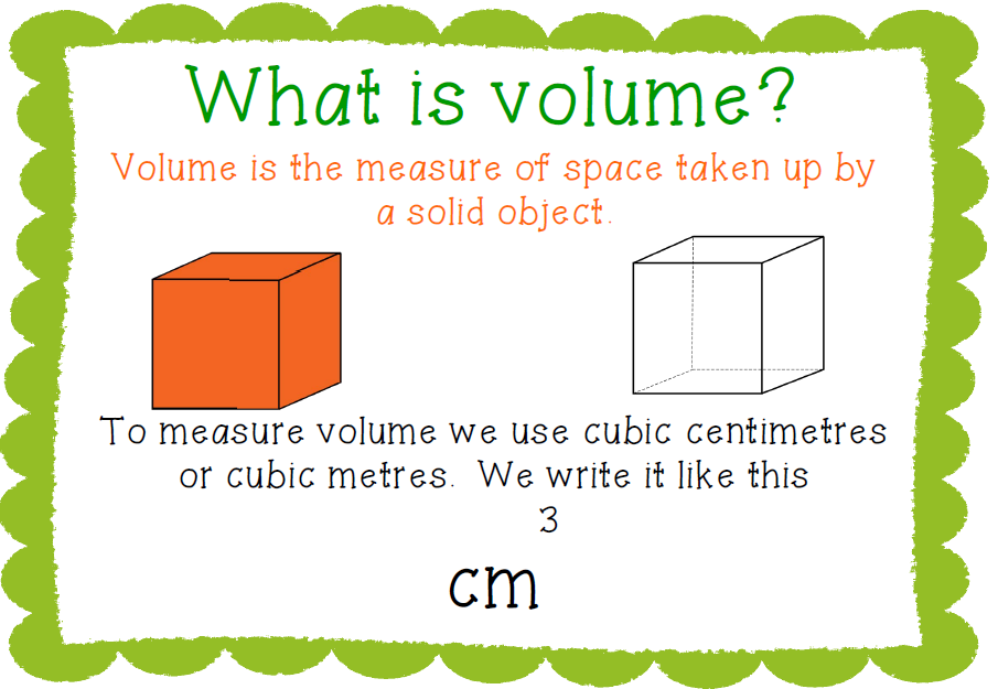 Capacity Volume And All Of That Other FUN STUFF Mr Calabrese Grade 5 6