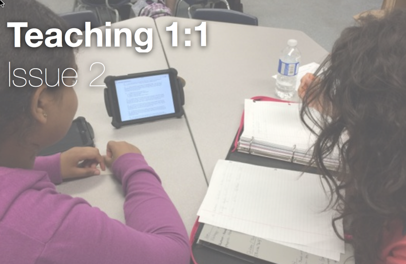 TLE: Teaching with 1:1 – Issue 2 – Learning