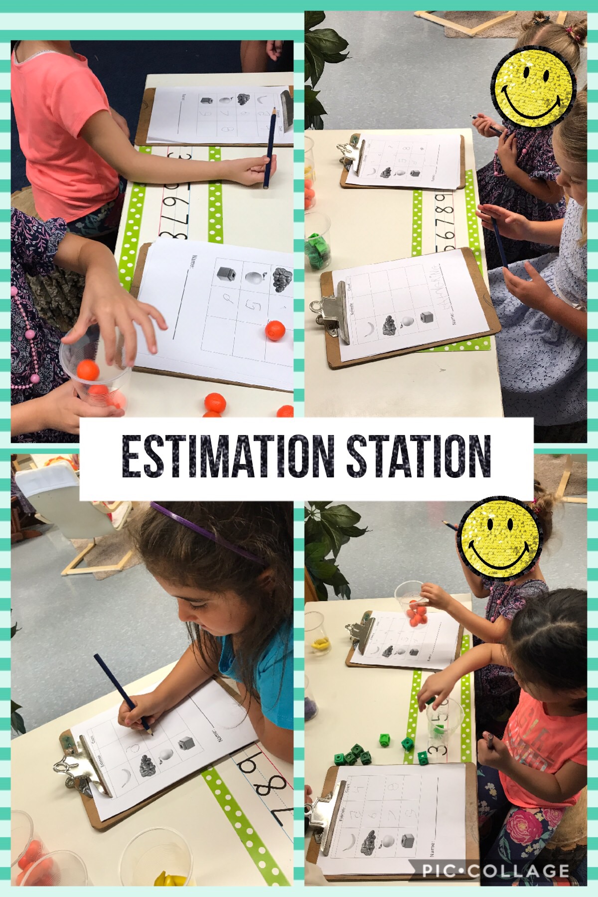 Estimation Station | Kindergarten Corner