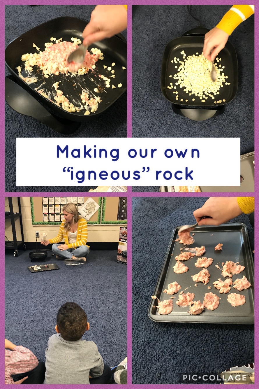 Rock Experiment – Making Igneous Rock | Kindergarten Corner