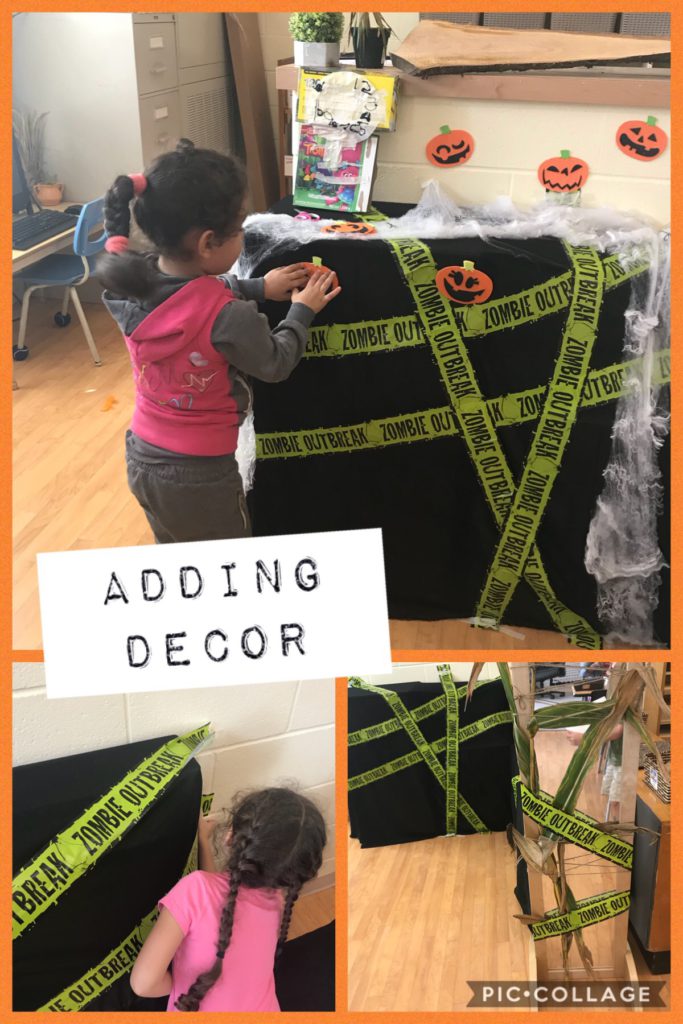 Dramatic Play Haunted House (Part 1) | Kindergarten Corner