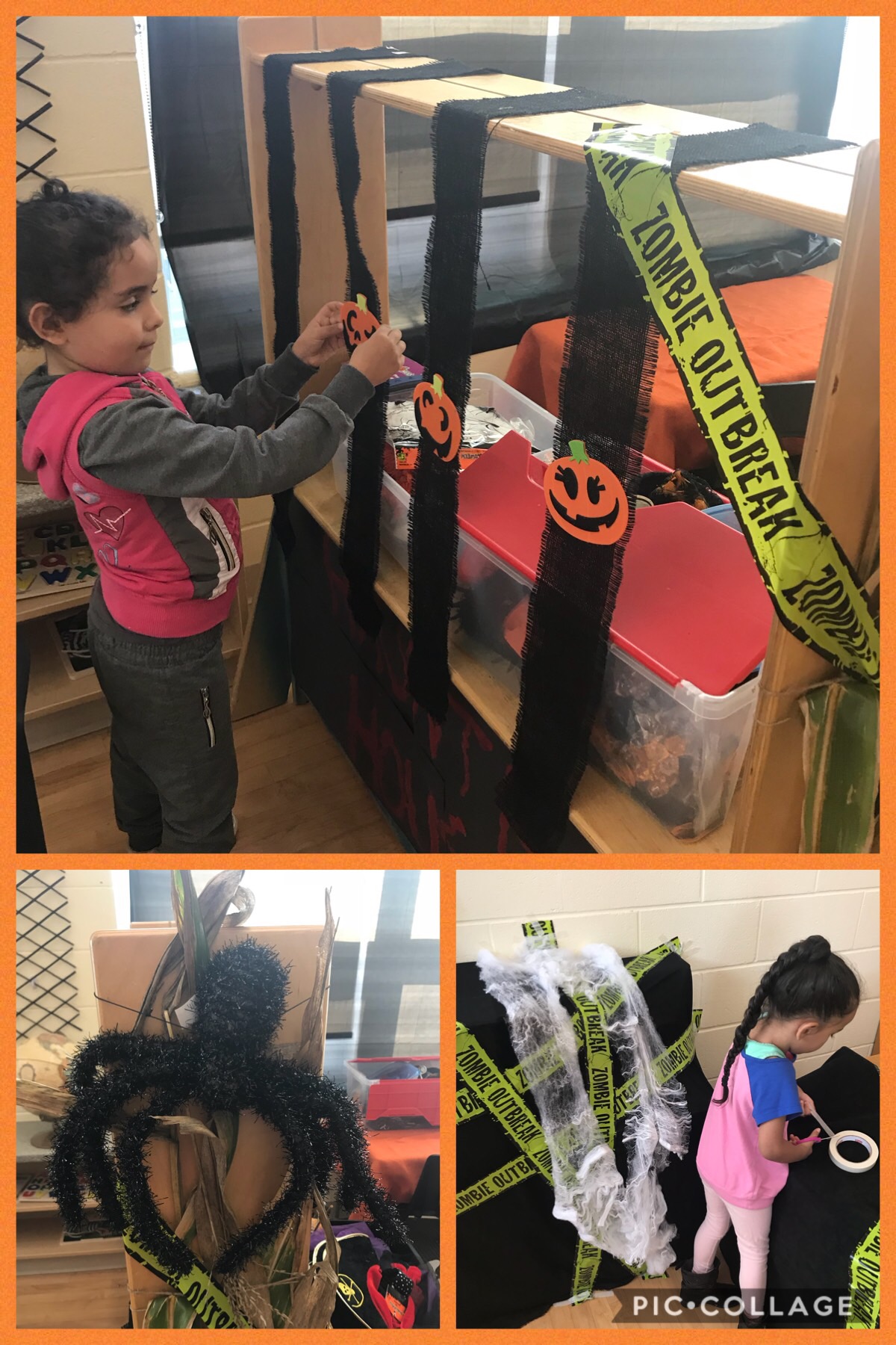 Dramatic Play Haunted House (Part 1) | Kindergarten Corner
