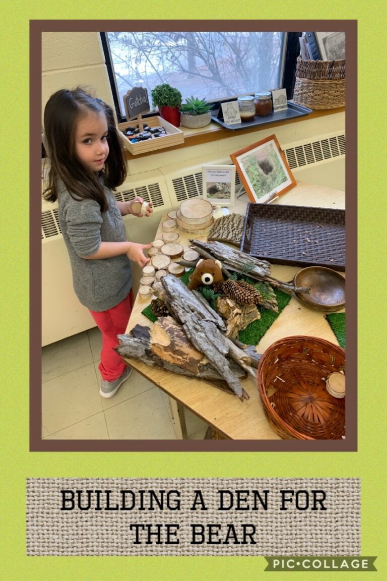 STEM Challenge: Build a Den for the Bear – Kindergarten Corner