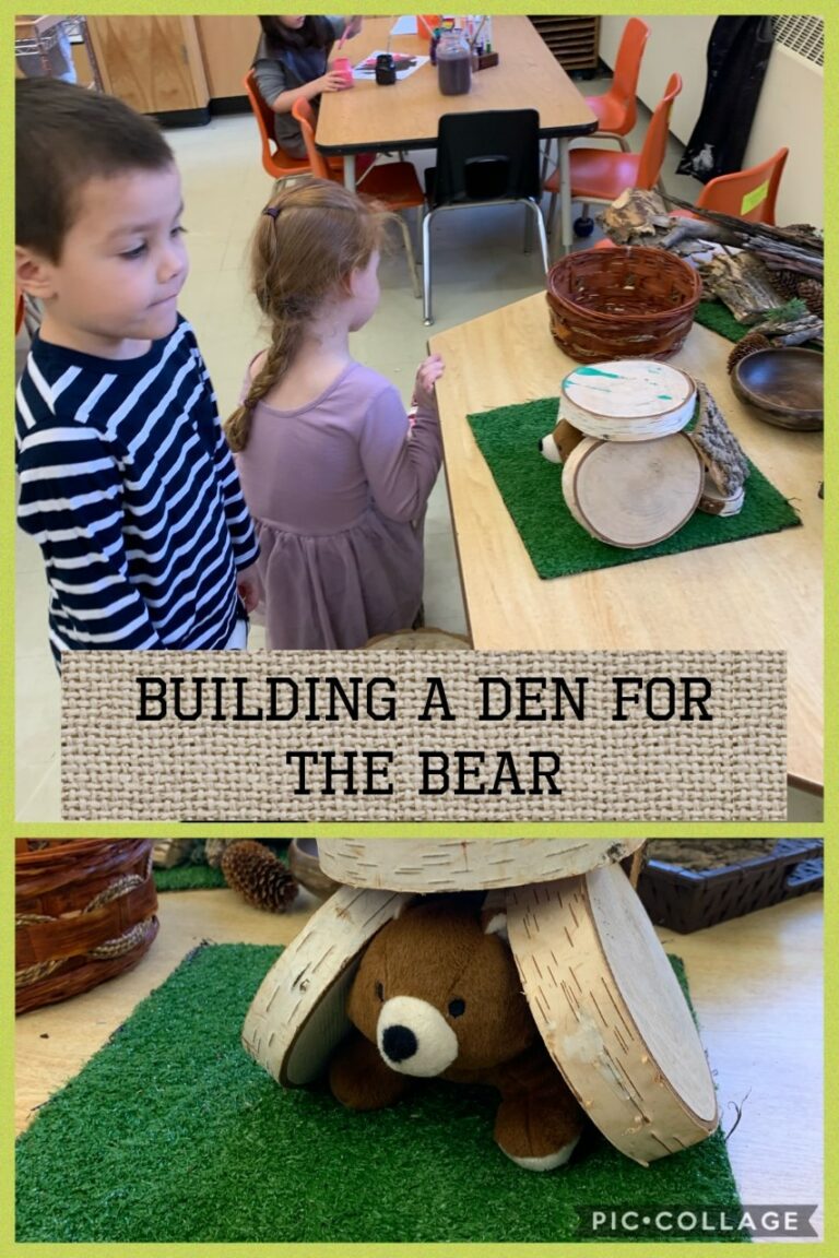 STEM Challenge: Build a Den for the Bear – Kindergarten Corner