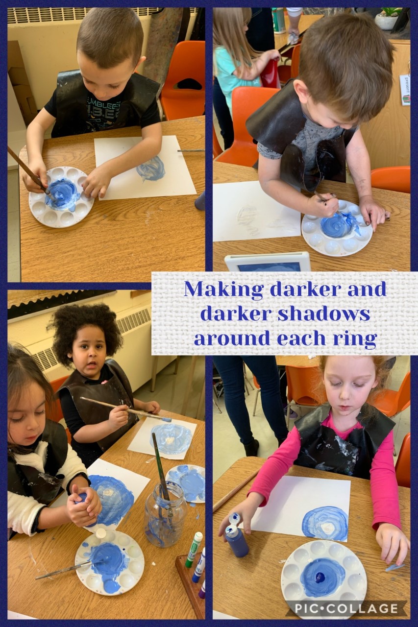 Owl Moon Paintings – Kindergarten Corner