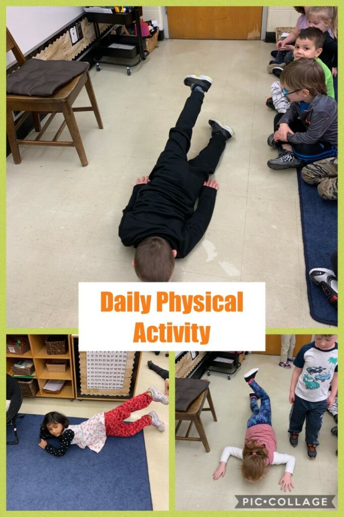 Phys.Ed Class and Daily Physical Activity (DPA) – Kindergarten Corner