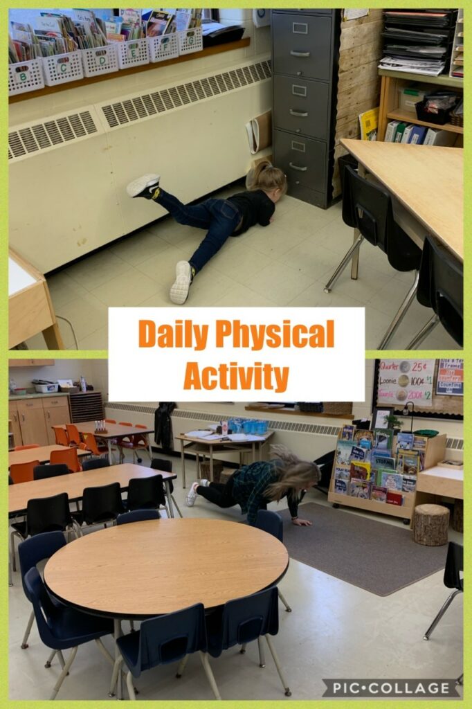 Phys.Ed Class and Daily Physical Activity (DPA) – Kindergarten Corner
