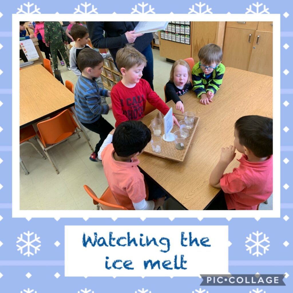 Experiment: What will melt ice? – Kindergarten Corner