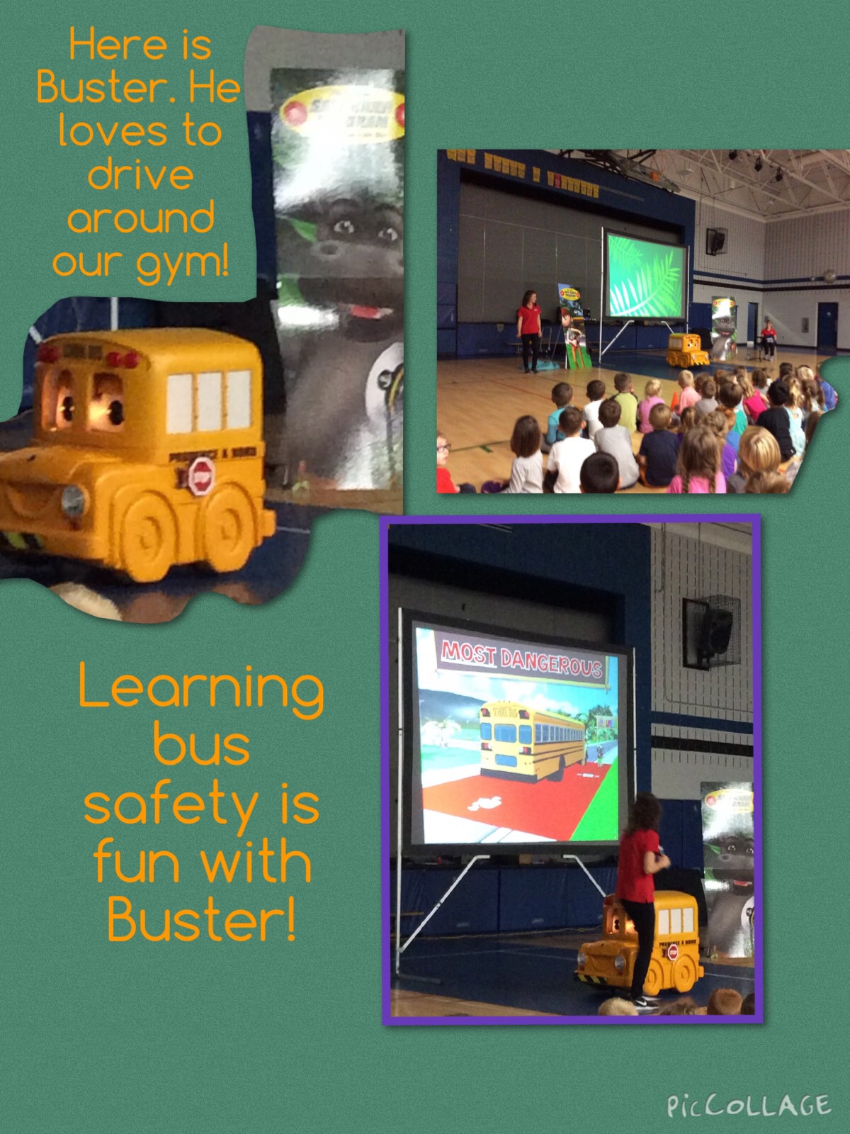 Buster the Bus – Mrs Robinson's Grade One