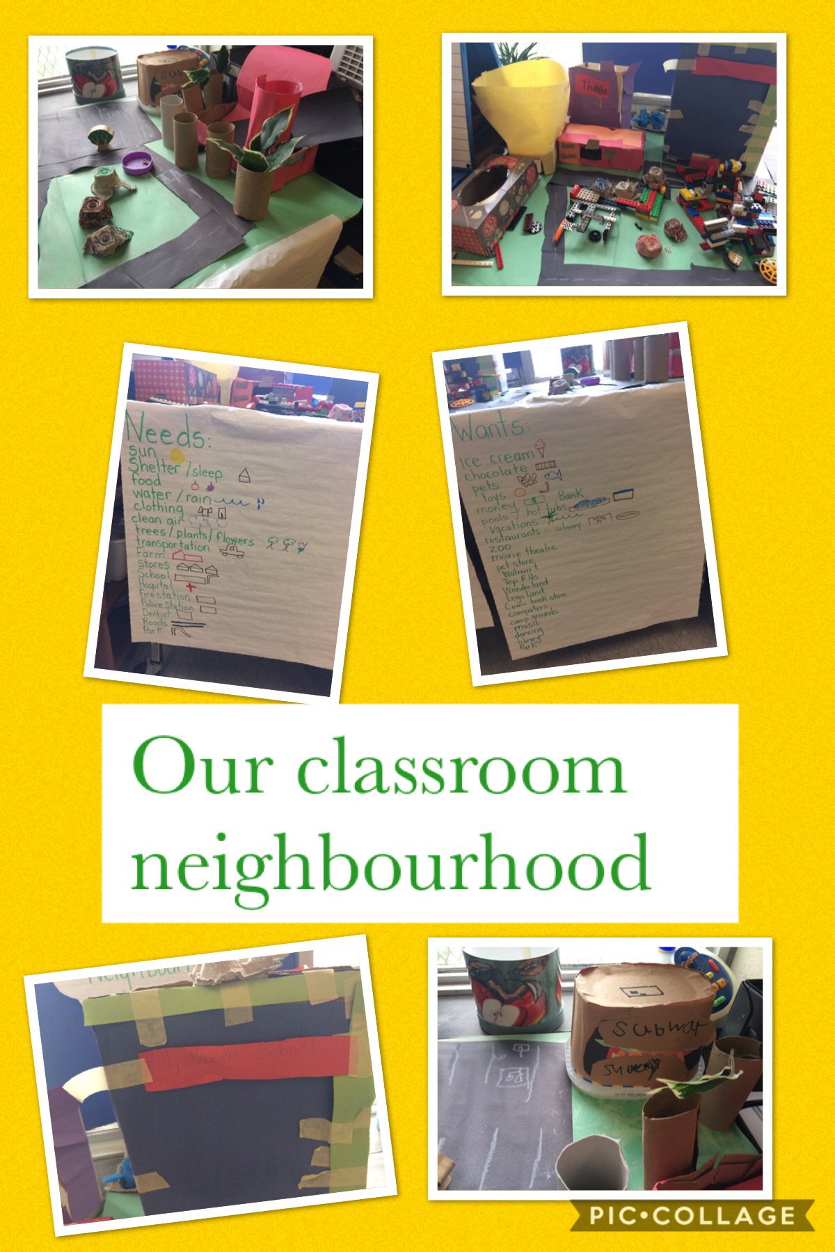 Our classroom neighbourhood | grade 2 with mrs. mitchell