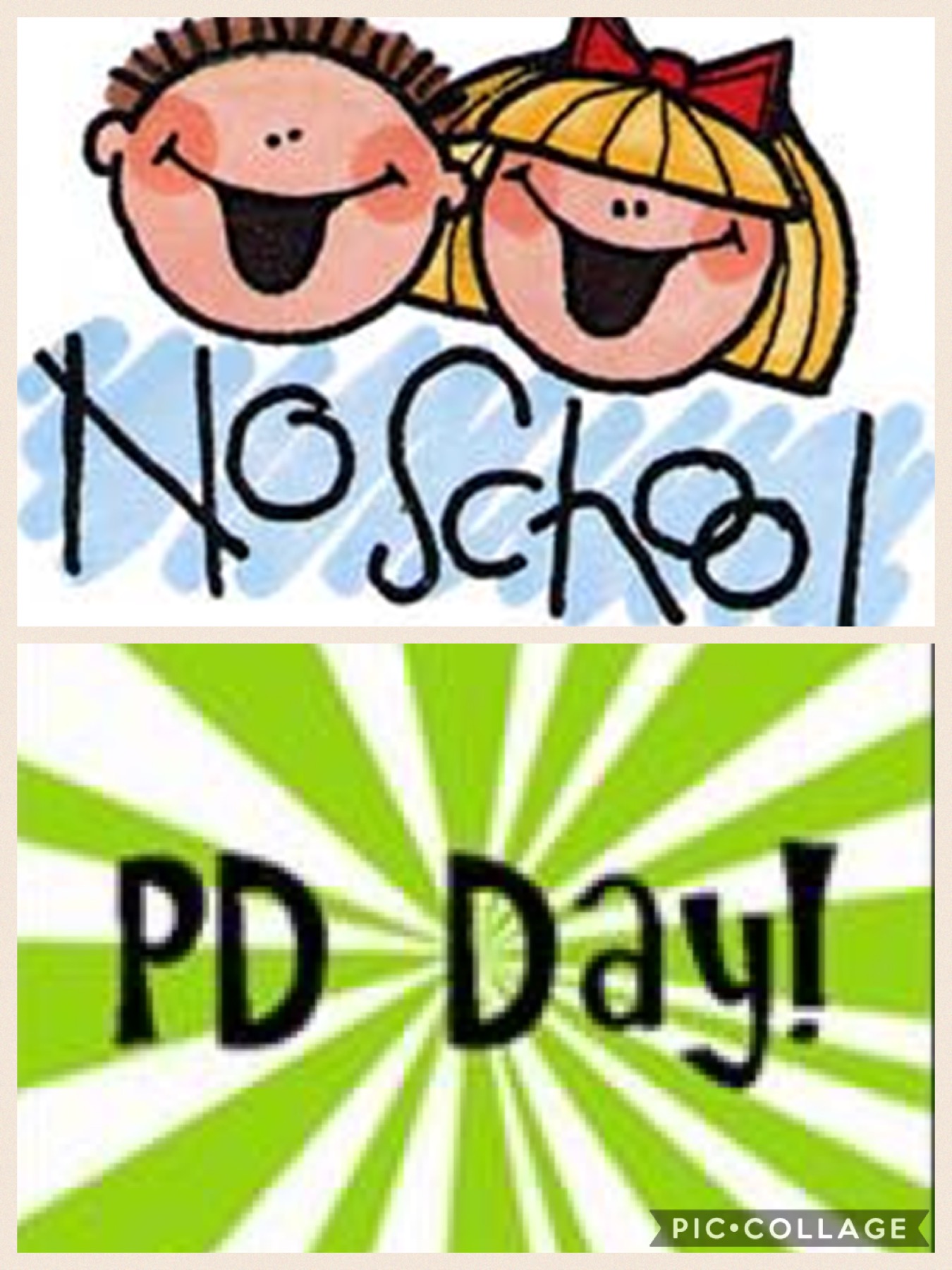 No school Friday March 3rd! | Play Dough to Plato