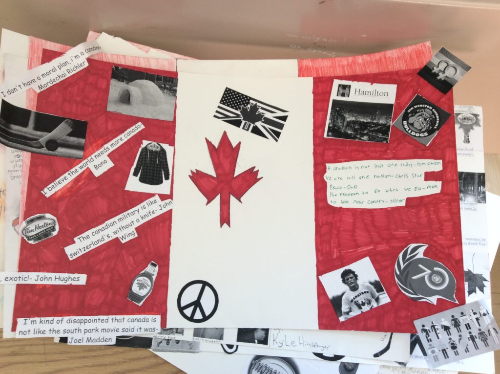 Canadian collage – Reflections on Canadian History