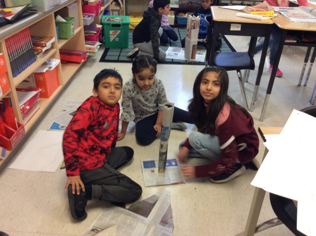 The Tallest Newspaper Structure – Welcome to Our Classroom