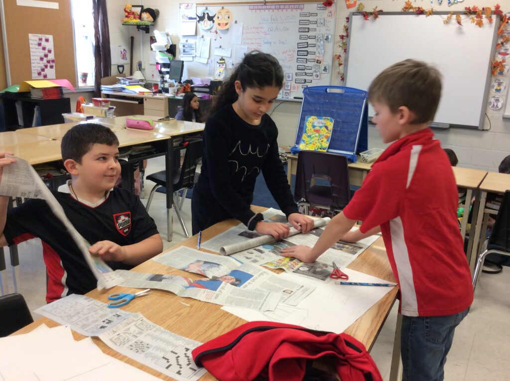 The Tallest Newspaper Structure – Welcome to Our Classroom