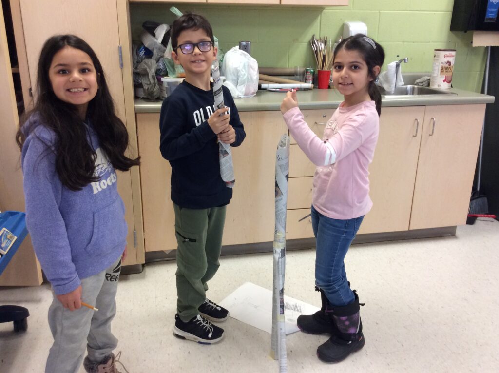 The Tallest Newspaper Structure – Welcome to Our Classroom