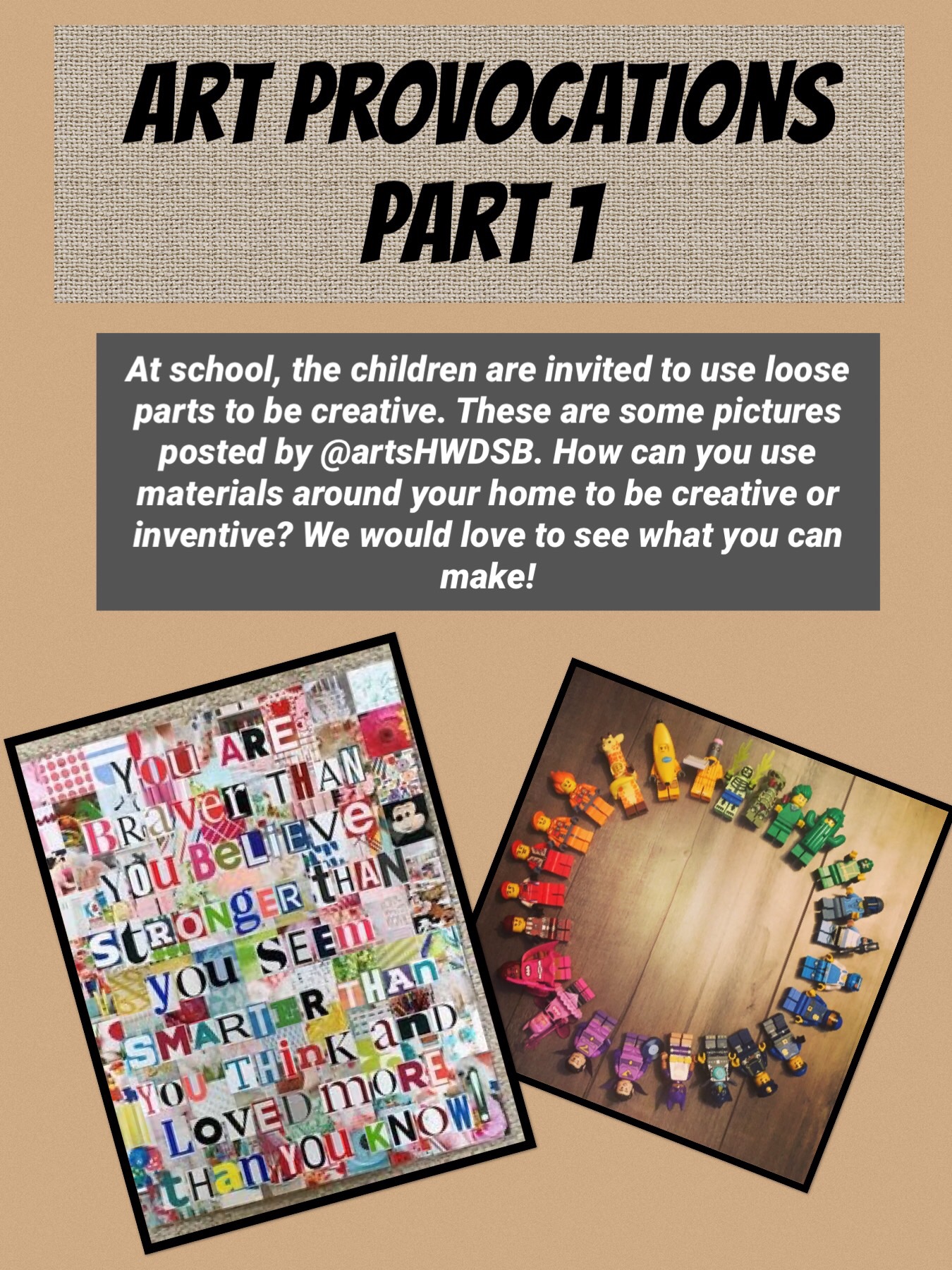 April 9 Literacy & Arts – Our Learning Journey