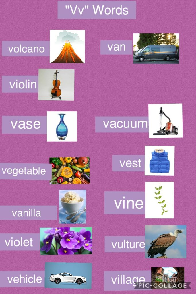 Jolly Phonics “Vv” – Our Learning Journey